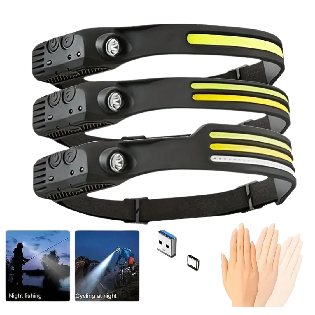 Multi-Functional Induction Headlamp