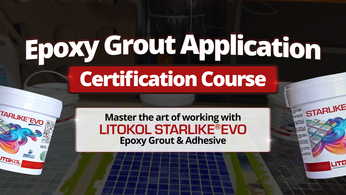 Master Epoxy Grout with Our Exclusive Training Day at The Waterproofin