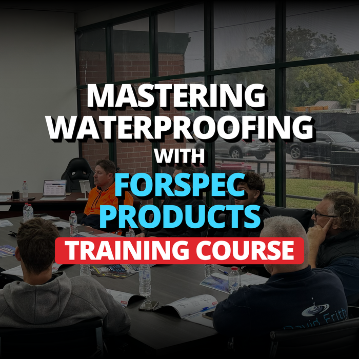 FORSPEC Practical Waterproofing Course – 1 Day Compliance Training