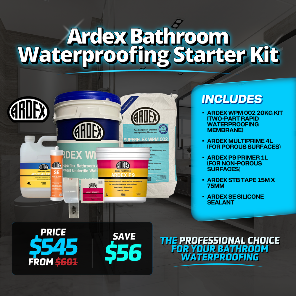 Starter Kit - Ardex Bathroom Waterproofing