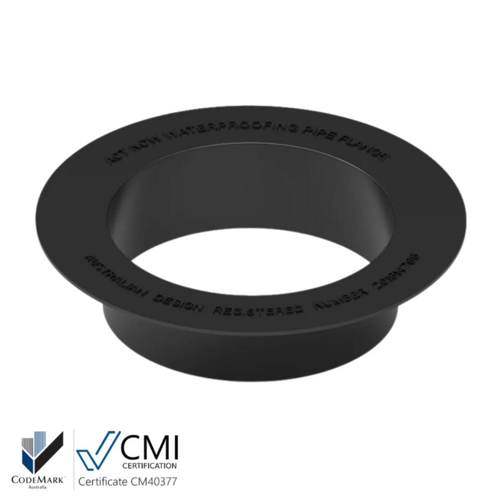 Actnow 100mm Rubber Puddle Flange