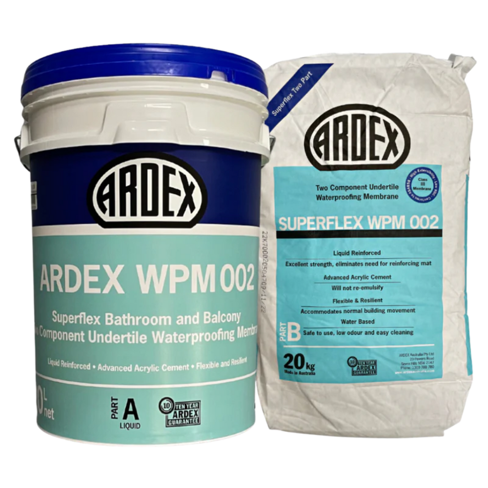 Ardex WPM 002 | Two Component Undertile Waterproofing Membrane
