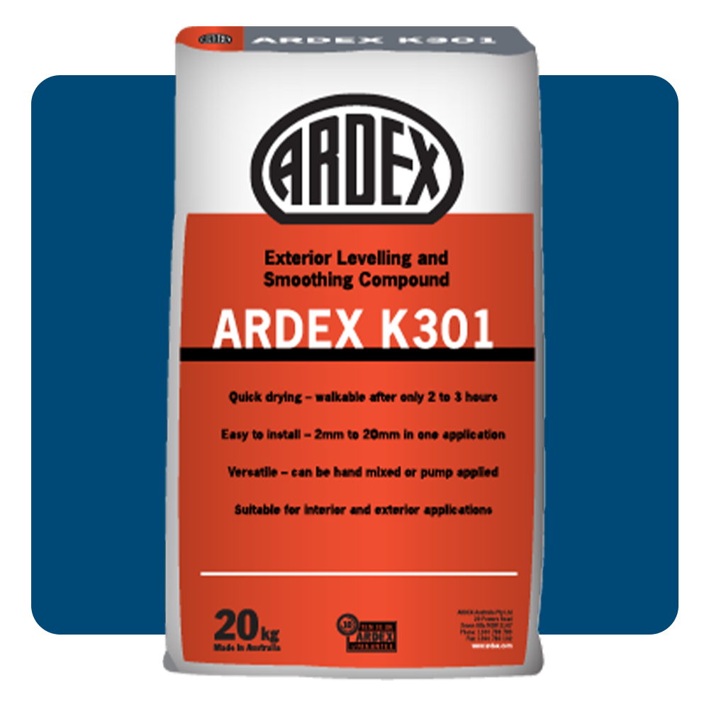 ARDEX K 301 | Exterior Levelling and Smoothing Compound — The ...