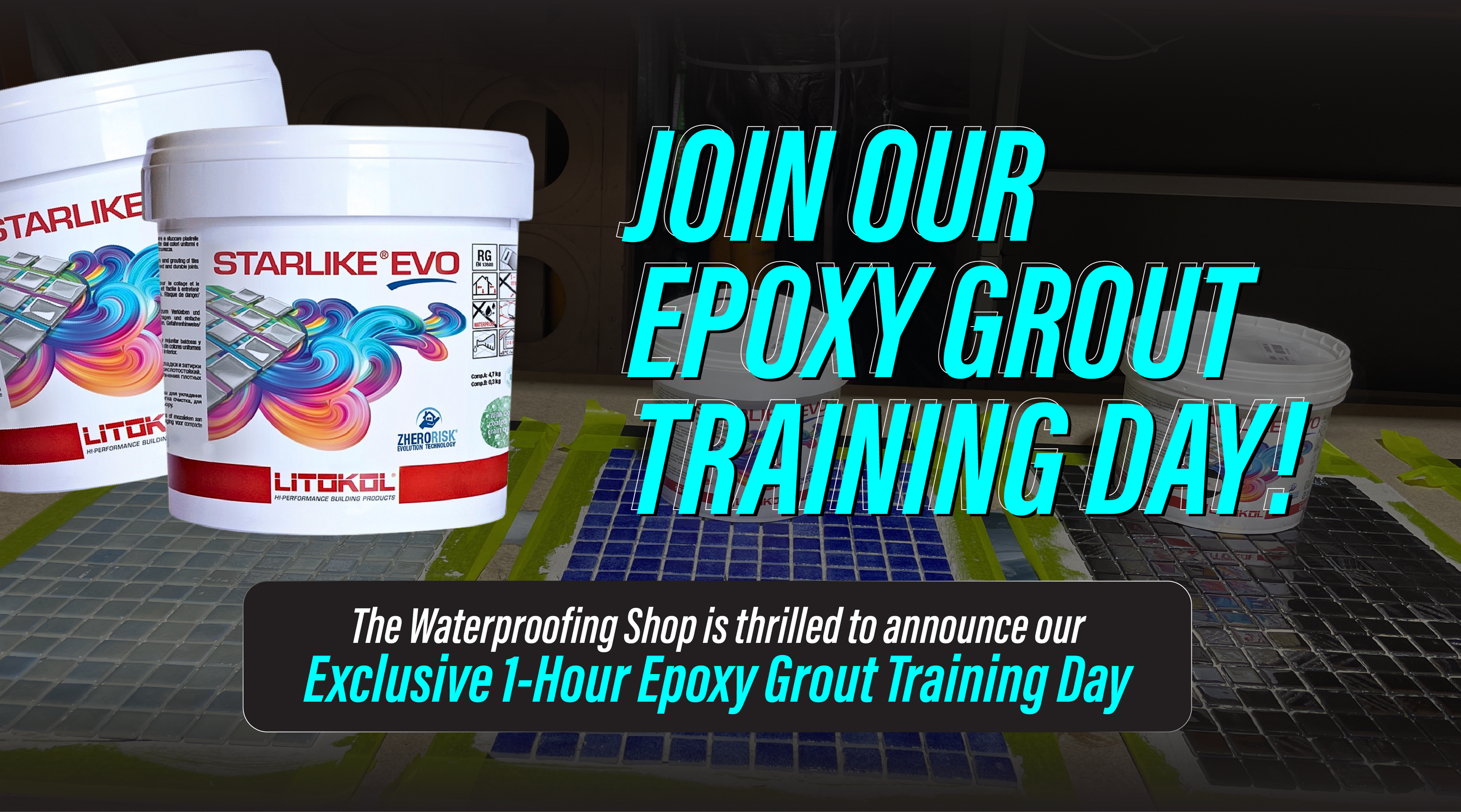 Litokol Starlike®Evo Epoxy Grout & Adhesive