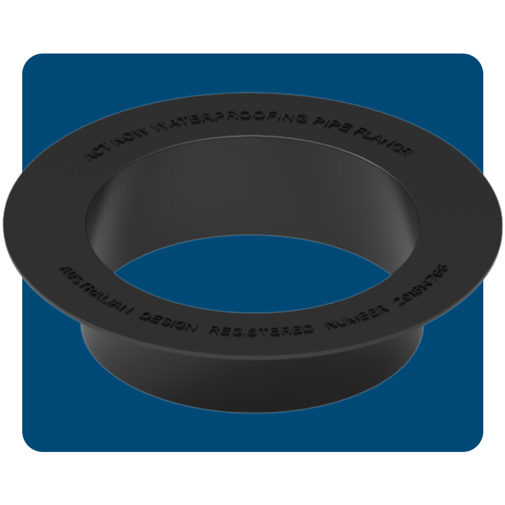 Actnow 100mm Rubber Puddle Flange — The Waterproofing Shop