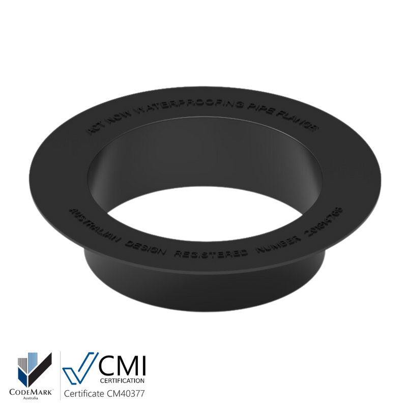 Actnow 100mm Rubber Puddle Flange